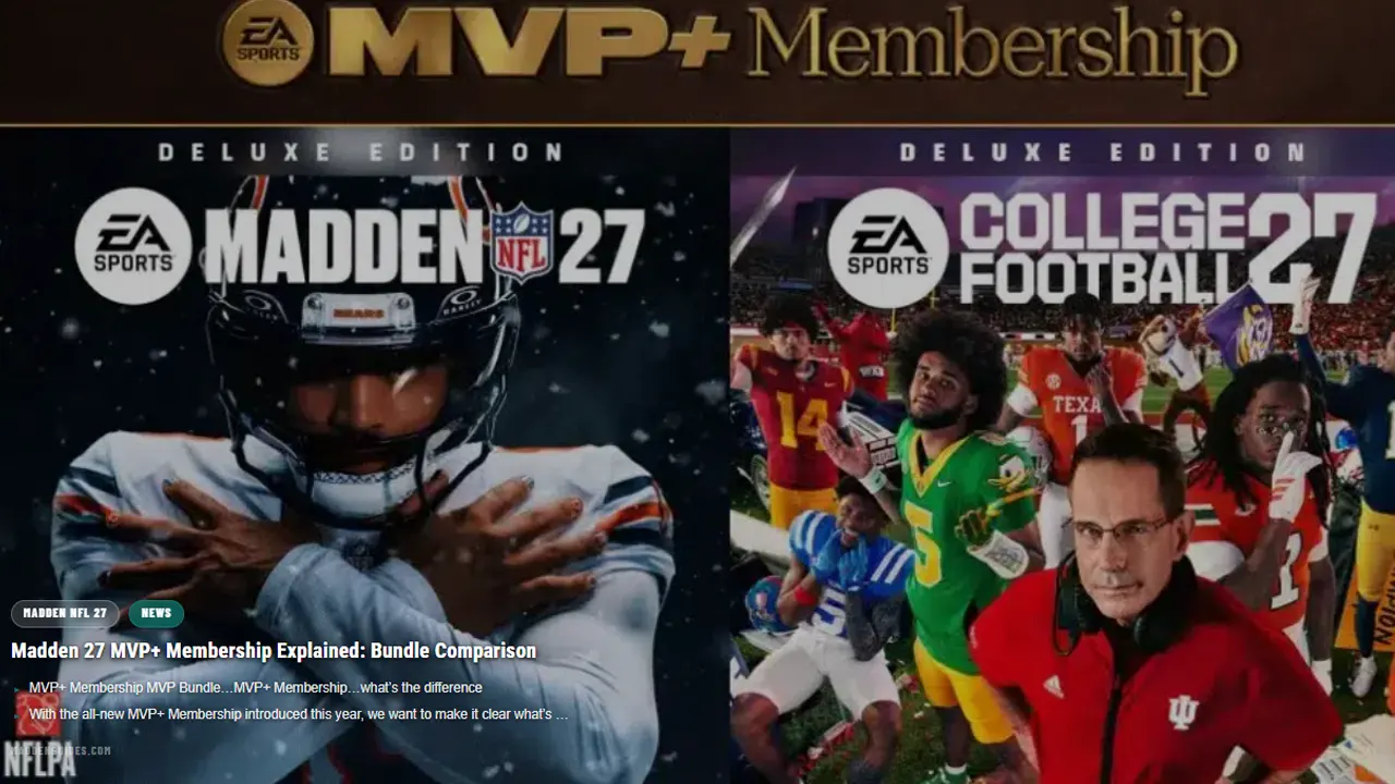 Madden 27 MVP+ Membership: Complete Bundle Comparison